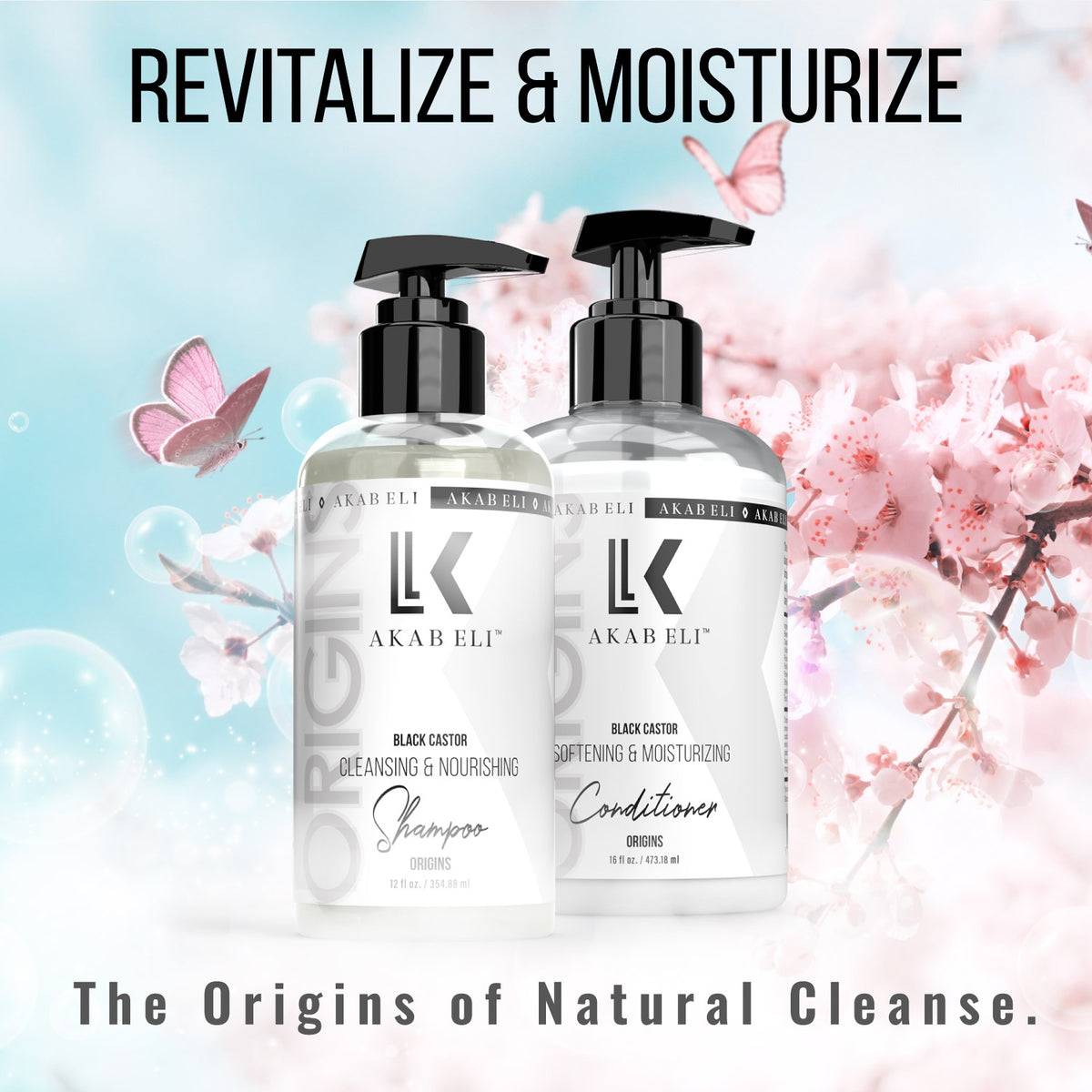 Akab Eli Origins All-Natural Hair Shampoo & Conditioner Set – AKAB LIFE